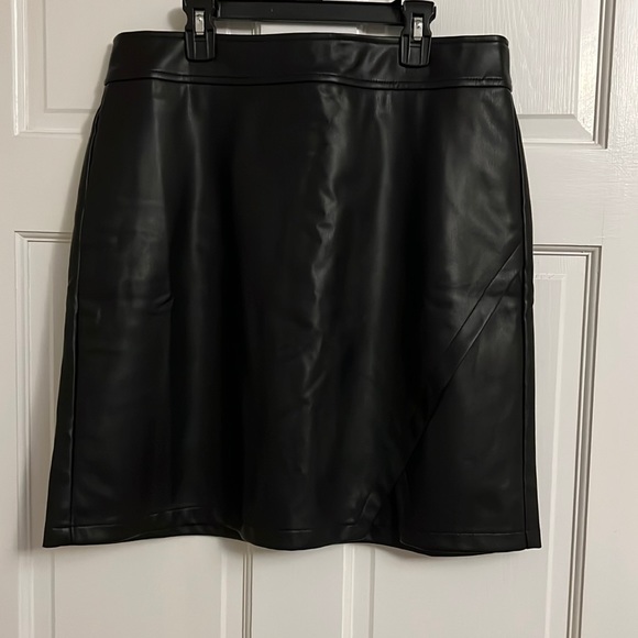 LOFT | Skirts | Loft Leather Skirt | Poshmark